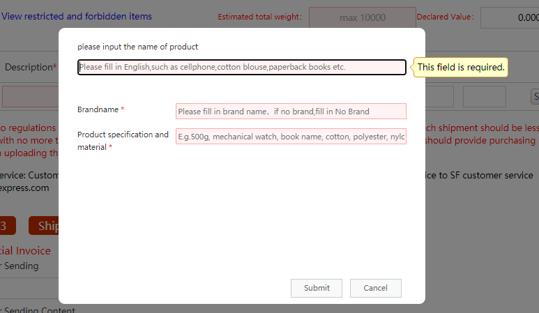 How to create waybills online